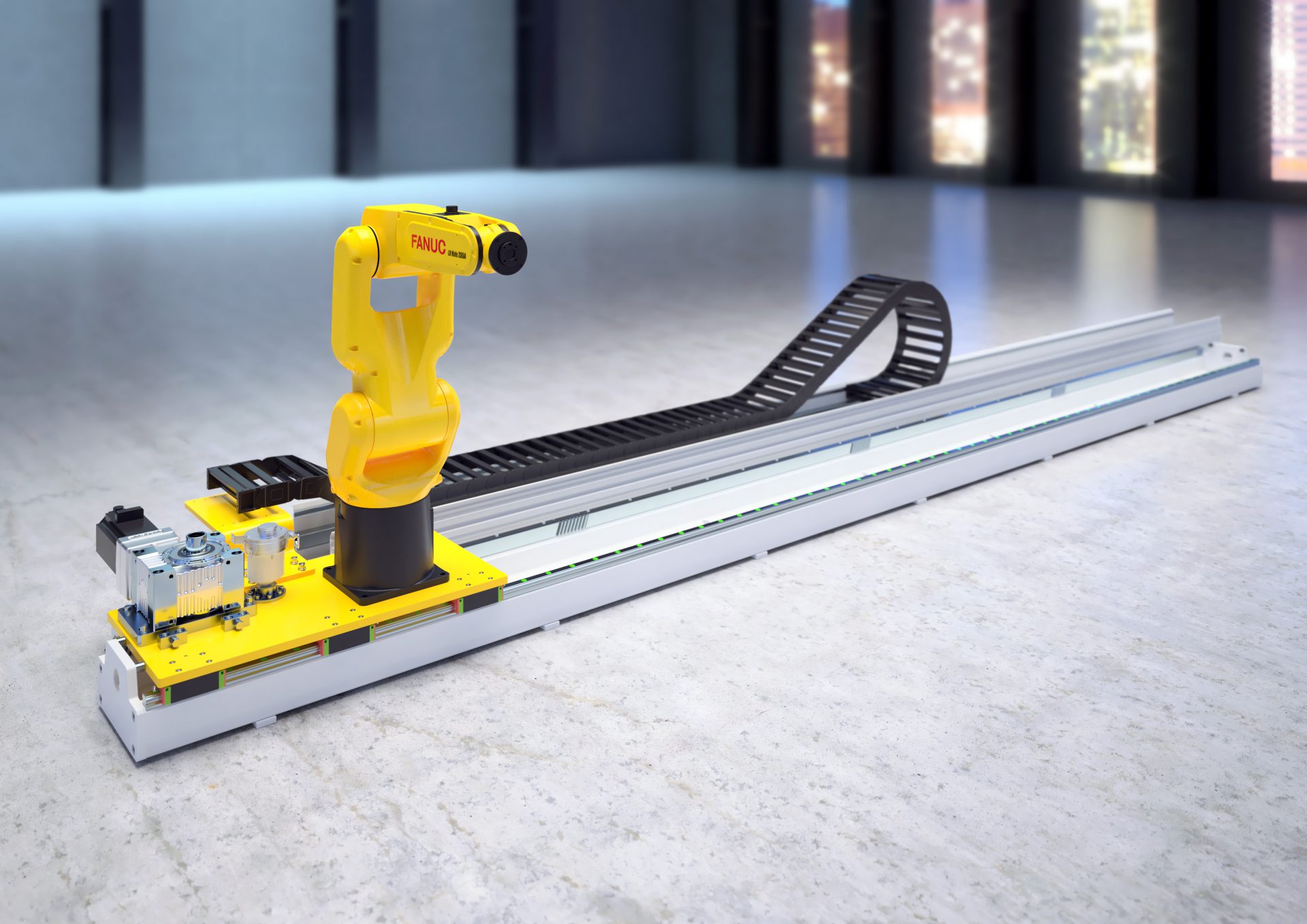 Fanuc Robot Travelling Axes Simkon By Vansichen