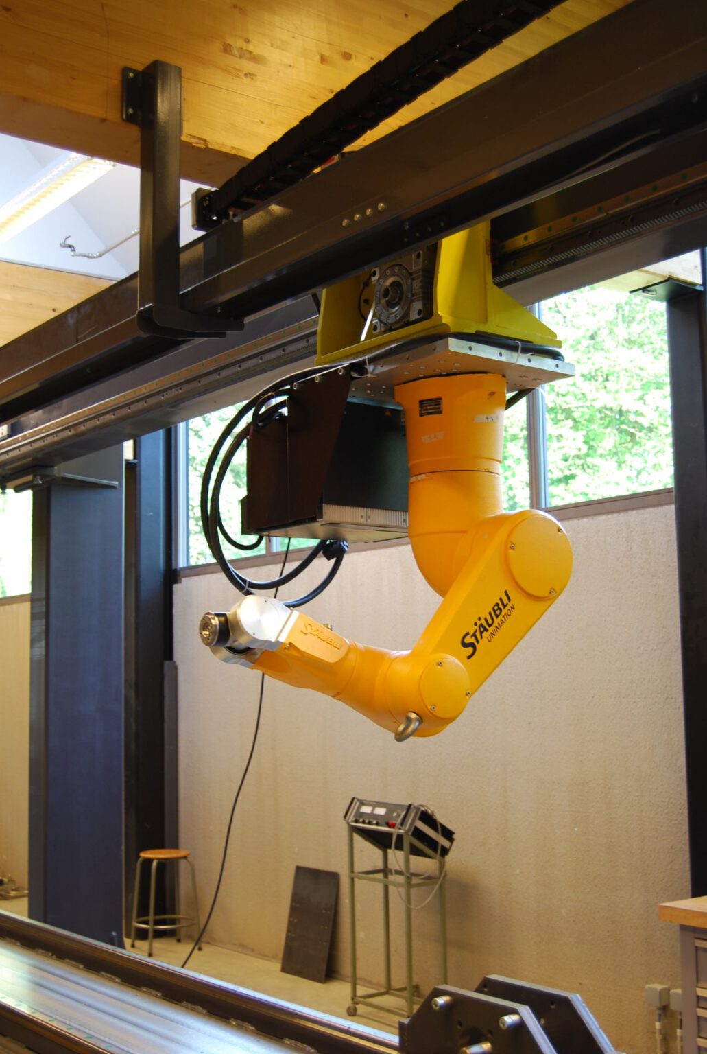 Stäubli Robot Travelling Axes Simkon By Vansichen